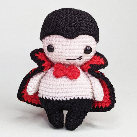 Crochet Dracula Amigurumi PDF Free Pattern