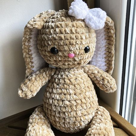Plush Bunny Melina Amigurumi PDF Pattern