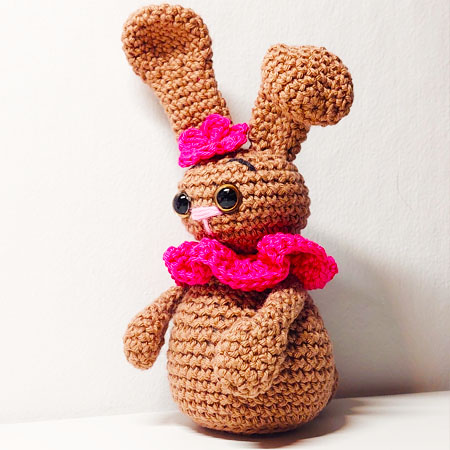 Choco Bunny Doll Amigurumi PDF Free Pattern
