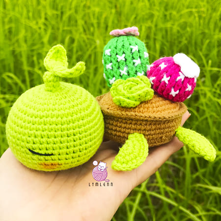 Green Turtle Crochet PDF Free Pattern