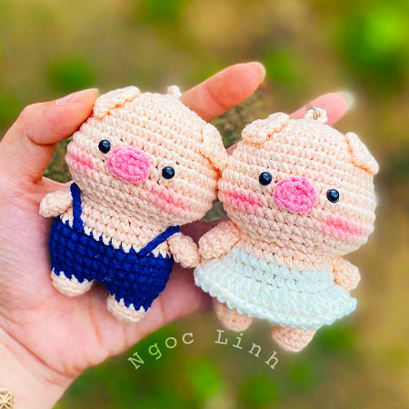 83 Crochet Keychain Free PDF Amigurumi Patterns