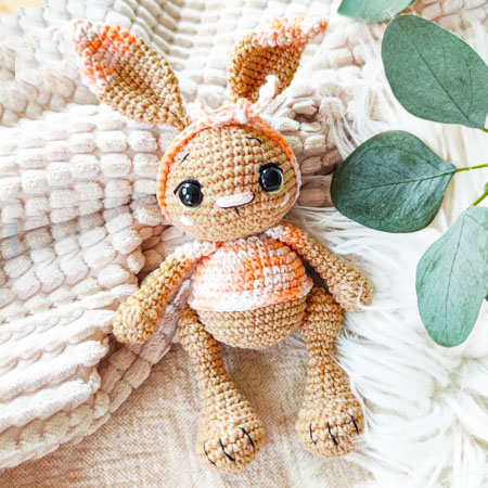 Crochet Bunny Lotta Free PDF Pattern